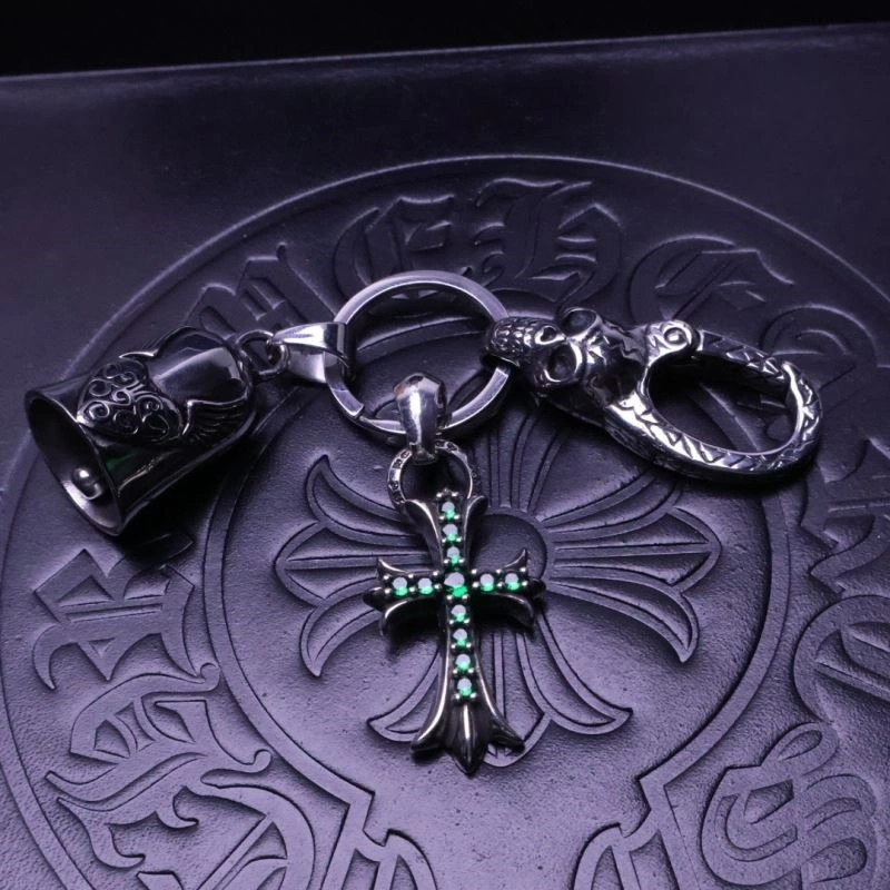 Brand-authenticated Chrome Hearts Keychains