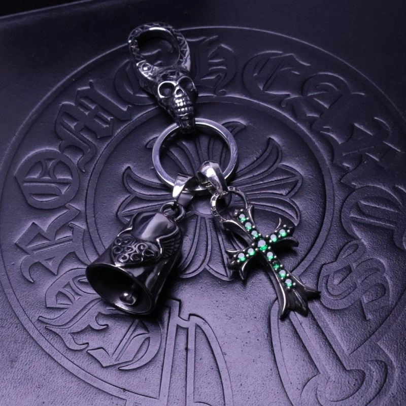 Brand-authenticated Chrome Hearts Keychains