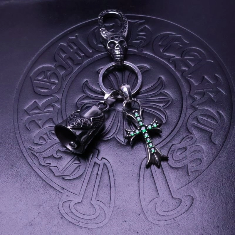 Brand-authenticated Chrome Hearts Keychains