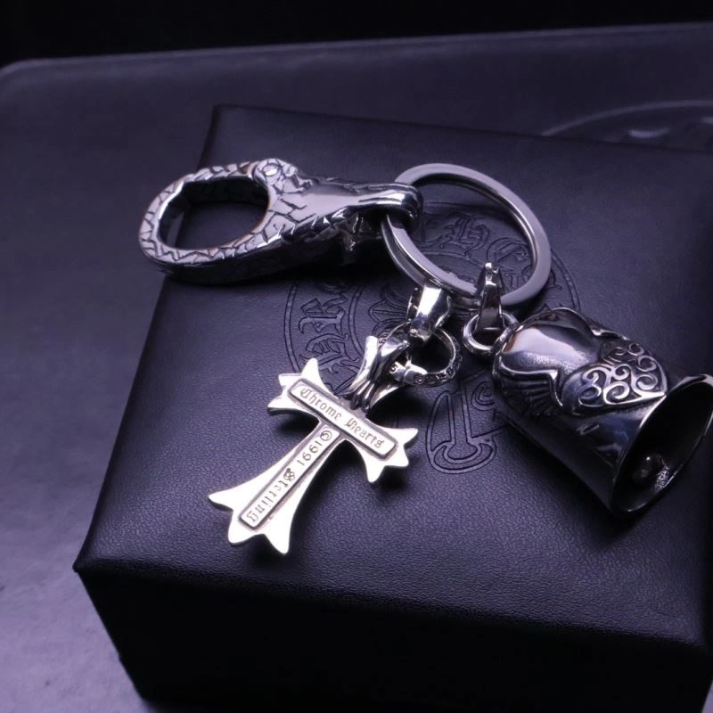 Brand-authenticated Chrome Hearts Keychains