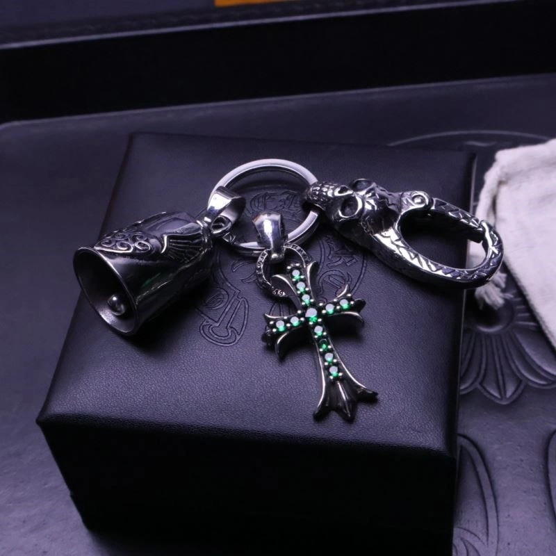 Brand-authenticated Chrome Hearts Keychains