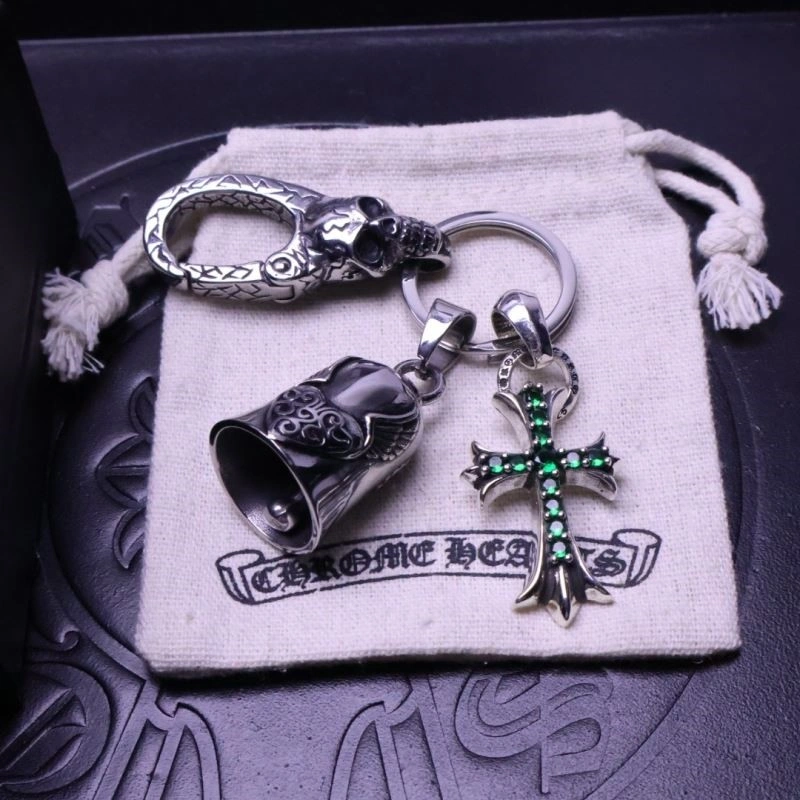 Brand-authenticated Chrome Hearts Keychains