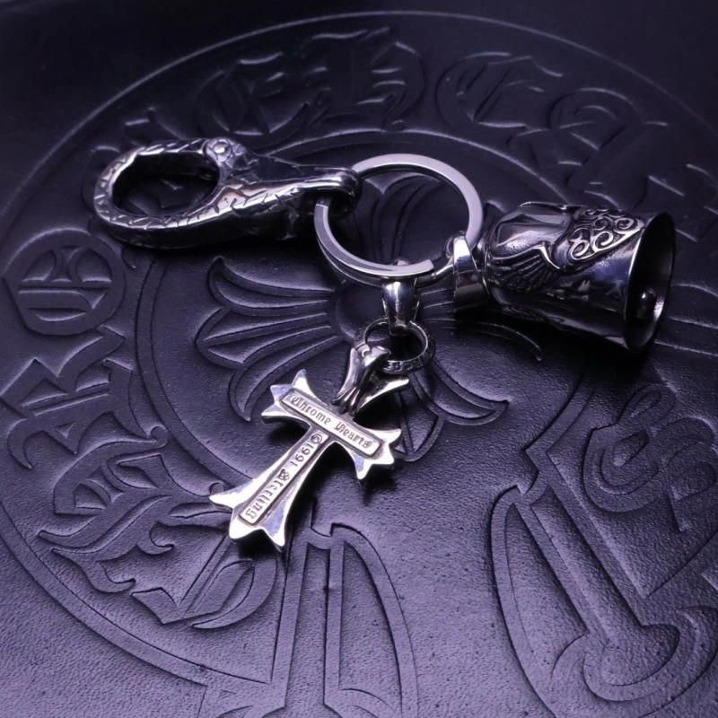 Brand-authenticated Chrome Hearts Keychains