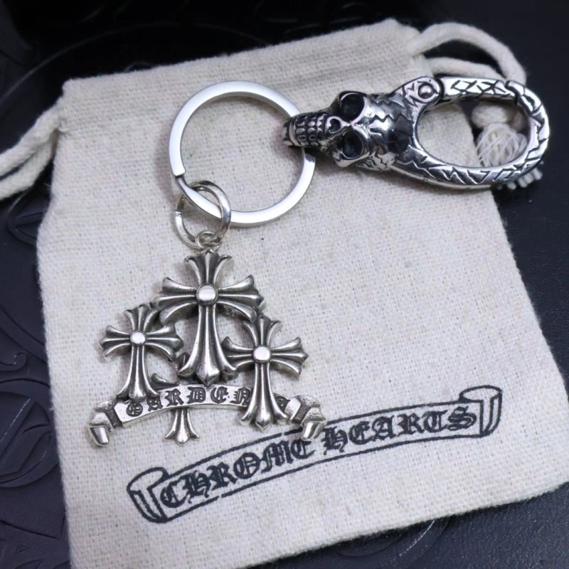 Indistinguishable Chrome Hearts Keychains