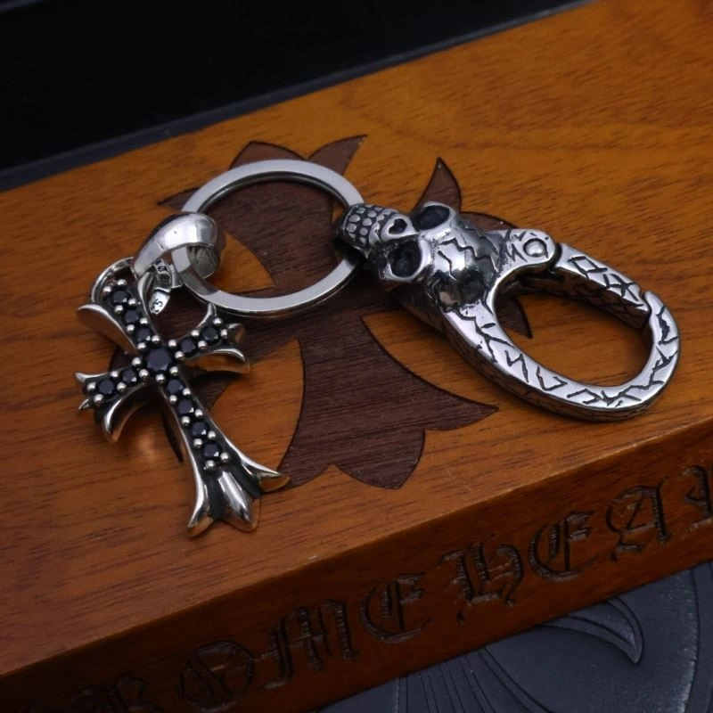 Brand-authenticated Chrome Hearts Keychains