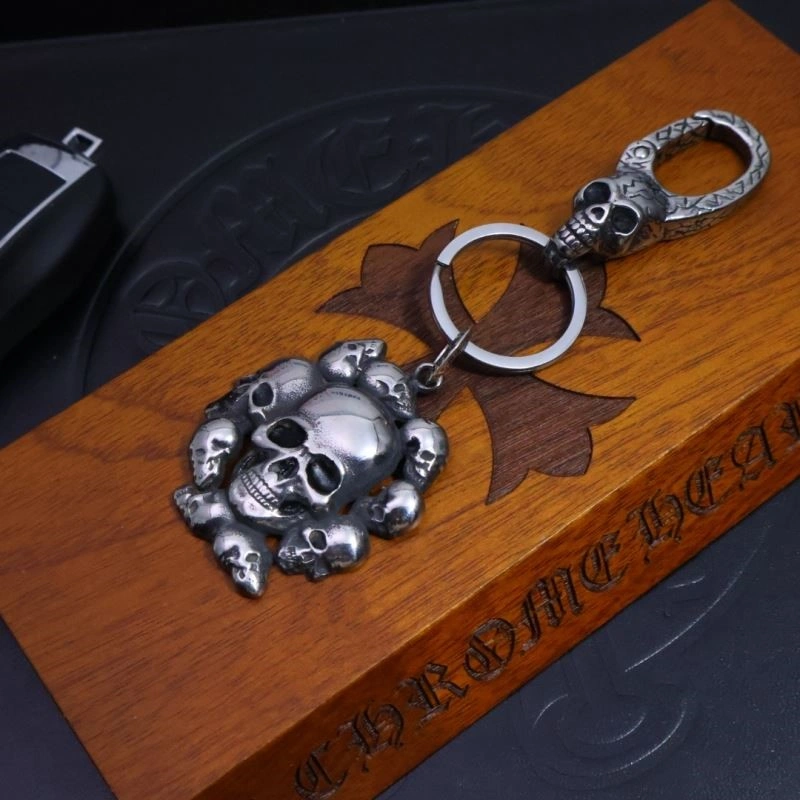 Brand-authenticated Chrome Hearts Keychains