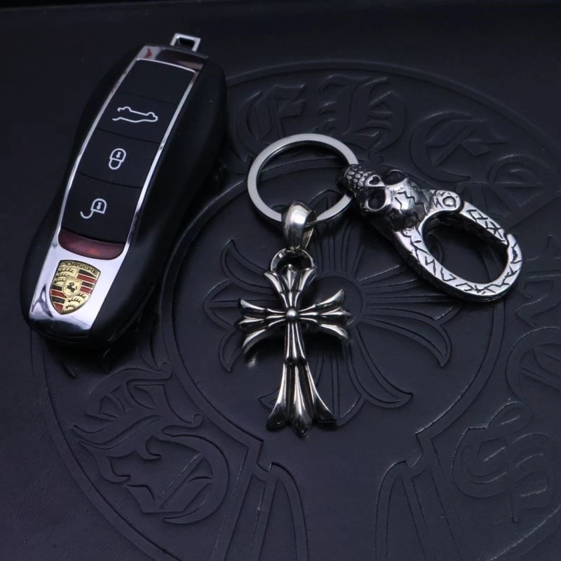 Brand-authenticated Chrome Hearts Keychains