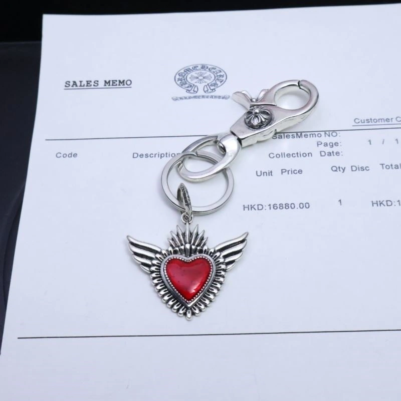 Indistinguishable Chrome Hearts Keychains