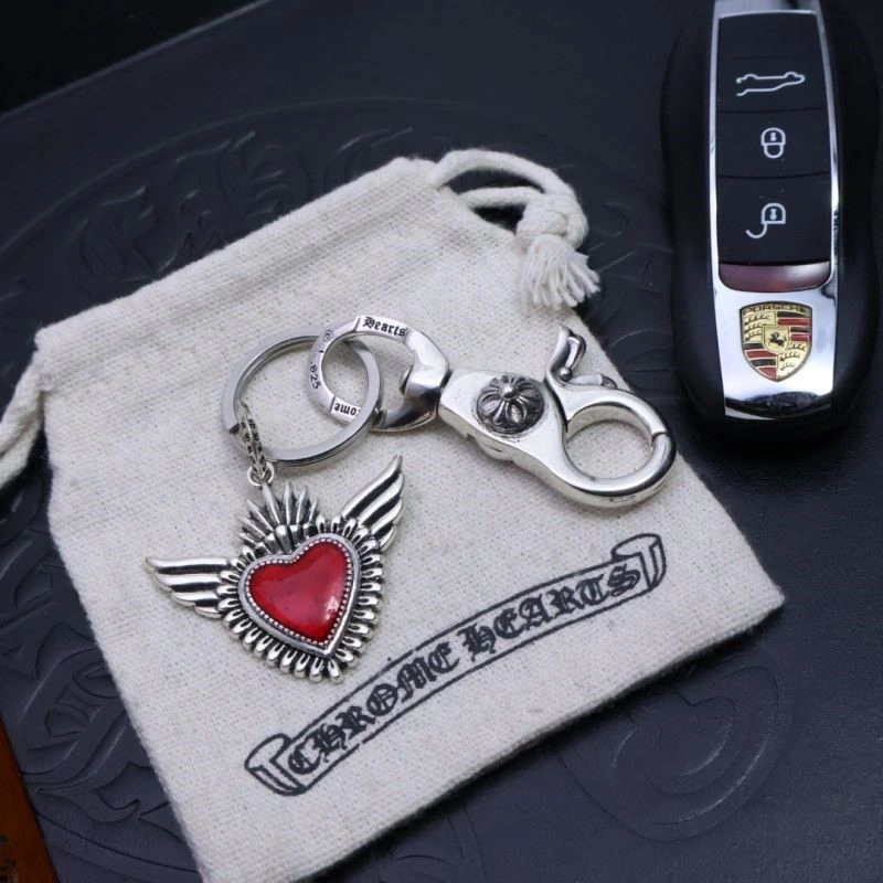 Indistinguishable Chrome Hearts Keychains