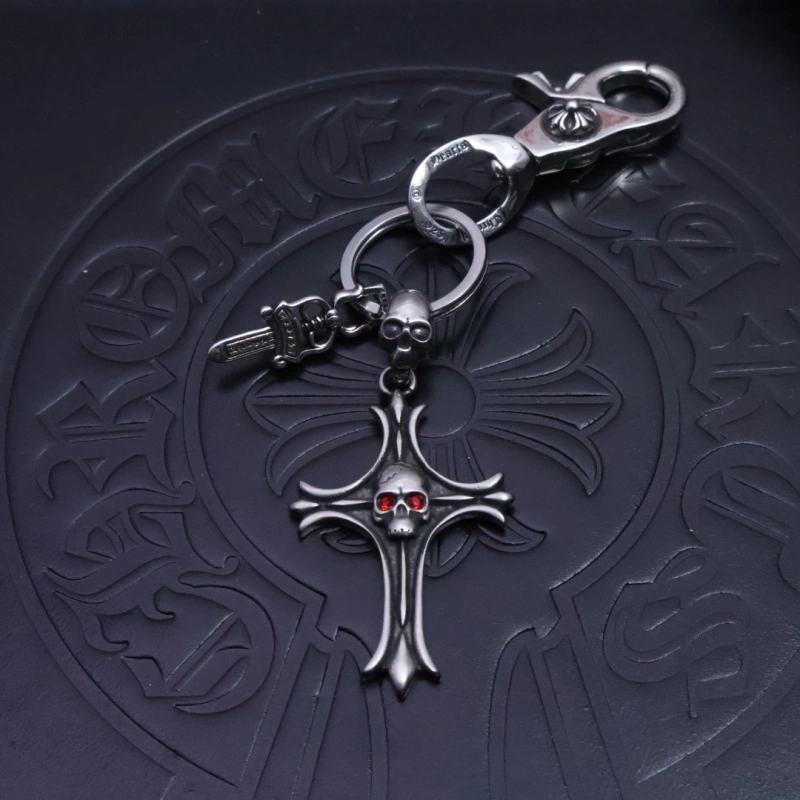 Brand-authenticated Chrome Hearts Keychains