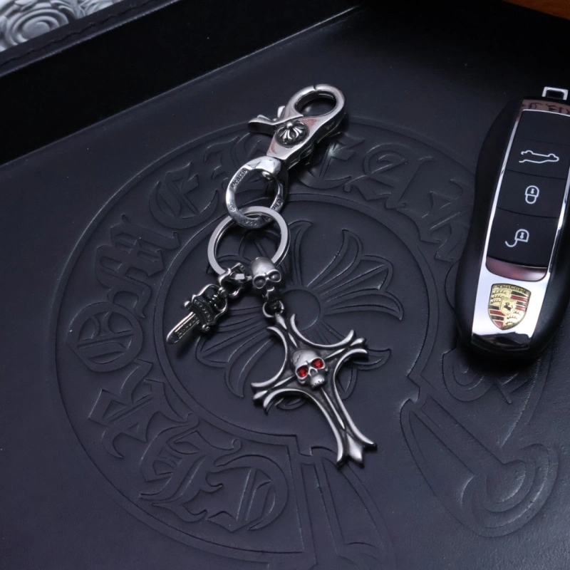 Brand-authenticated Chrome Hearts Keychains