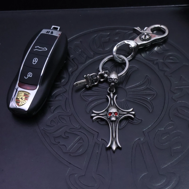 Brand-authenticated Chrome Hearts Keychains