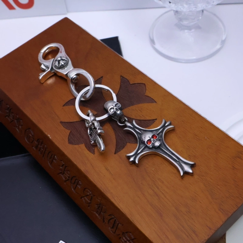 Brand-authenticated Chrome Hearts Keychains