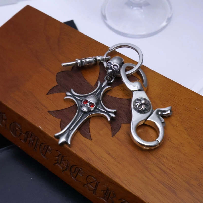 Brand-authenticated Chrome Hearts Keychains