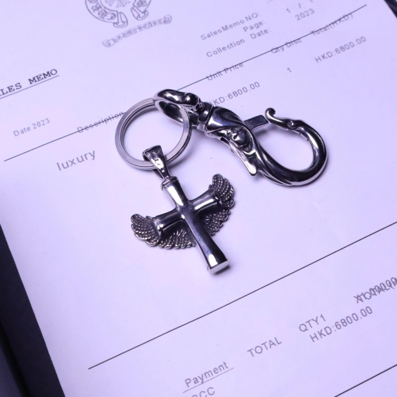 Brand-authenticated Chrome Hearts Keychains