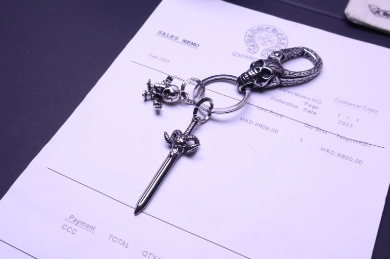 Exact replica Chrome Hearts Keychains