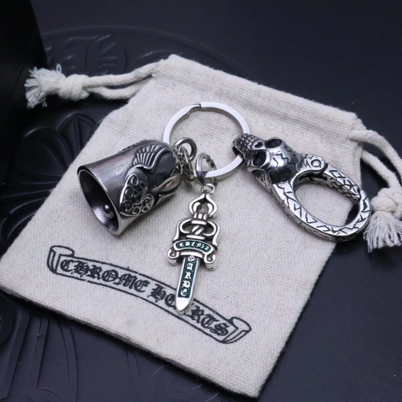 Indistinguishable Chrome Hearts Keychains
