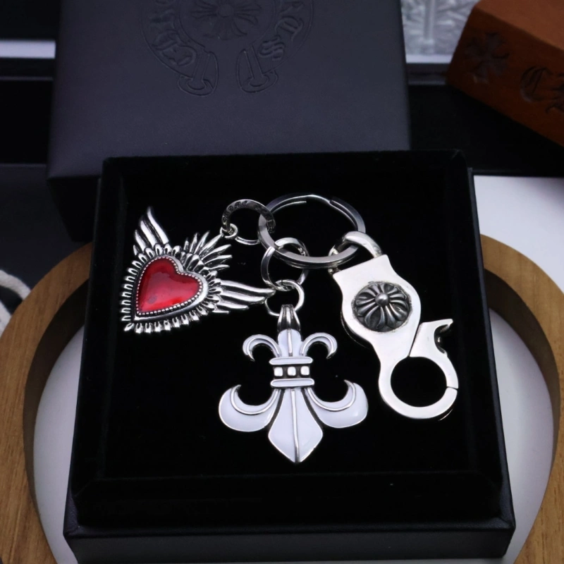 Brand-authenticated Chrome Hearts Keychains