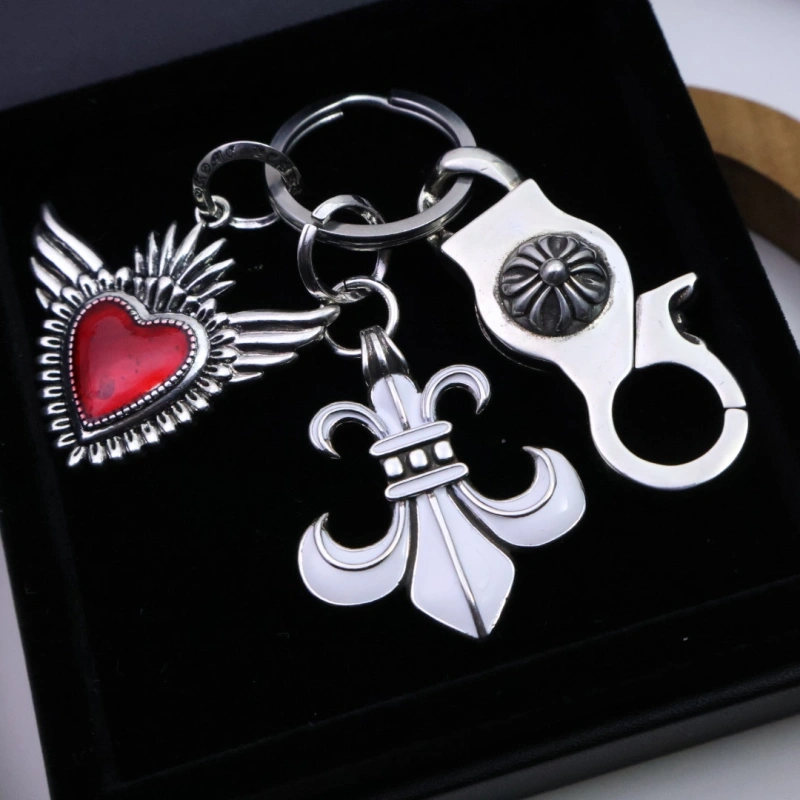 Brand-authenticated Chrome Hearts Keychains