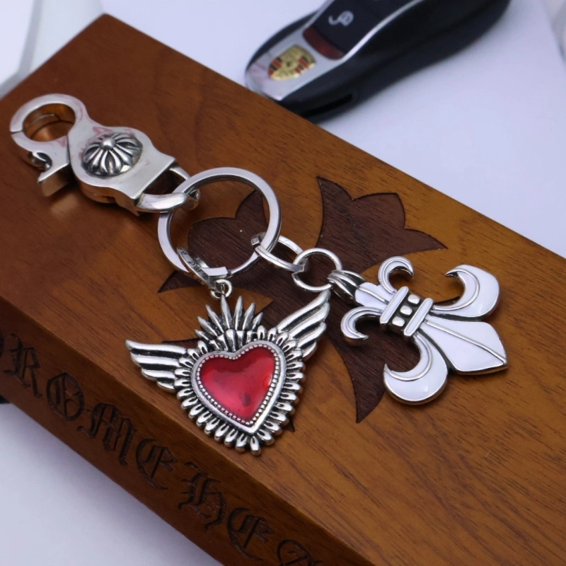 Brand-authenticated Chrome Hearts Keychains