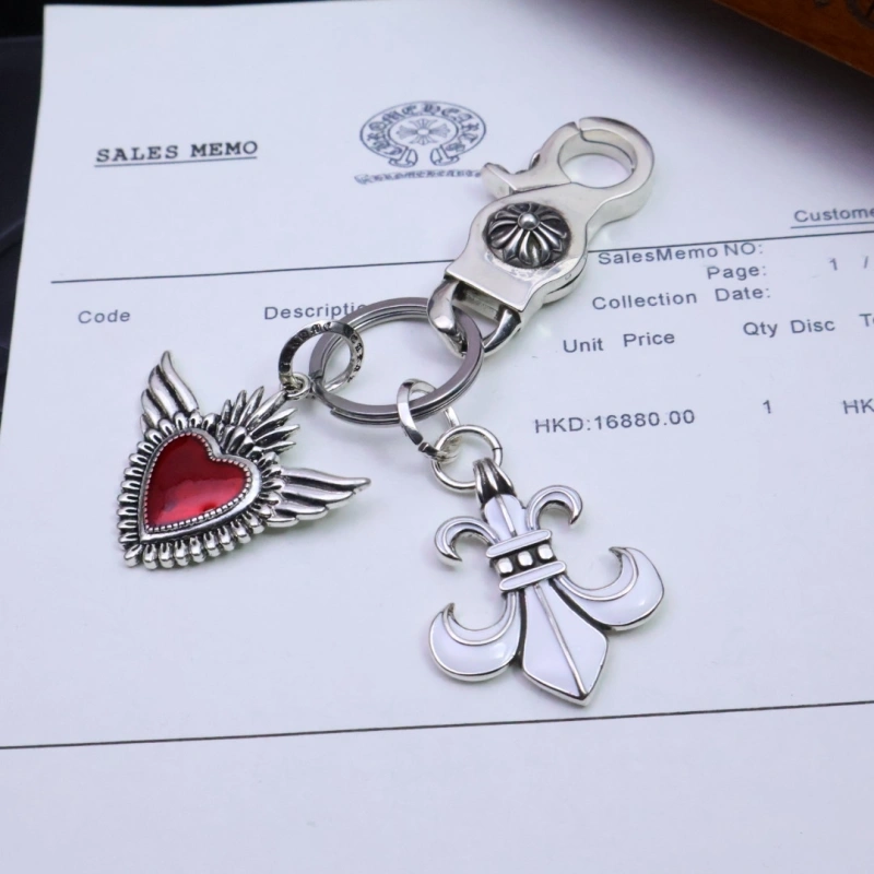Brand-authenticated Chrome Hearts Keychains
