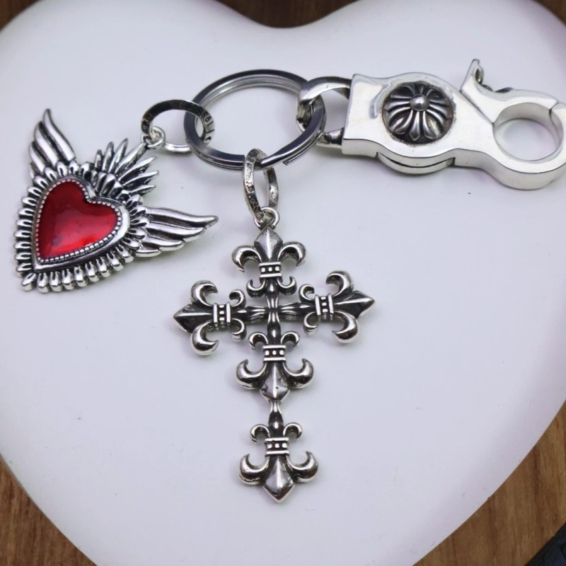 High fidelity Chrome Hearts Keychains