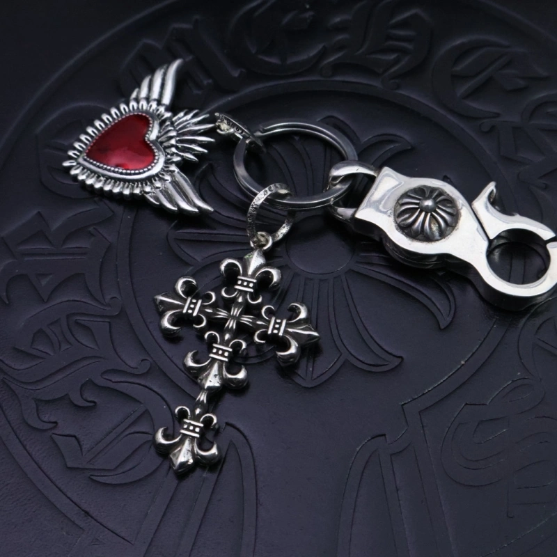 High fidelity Chrome Hearts Keychains