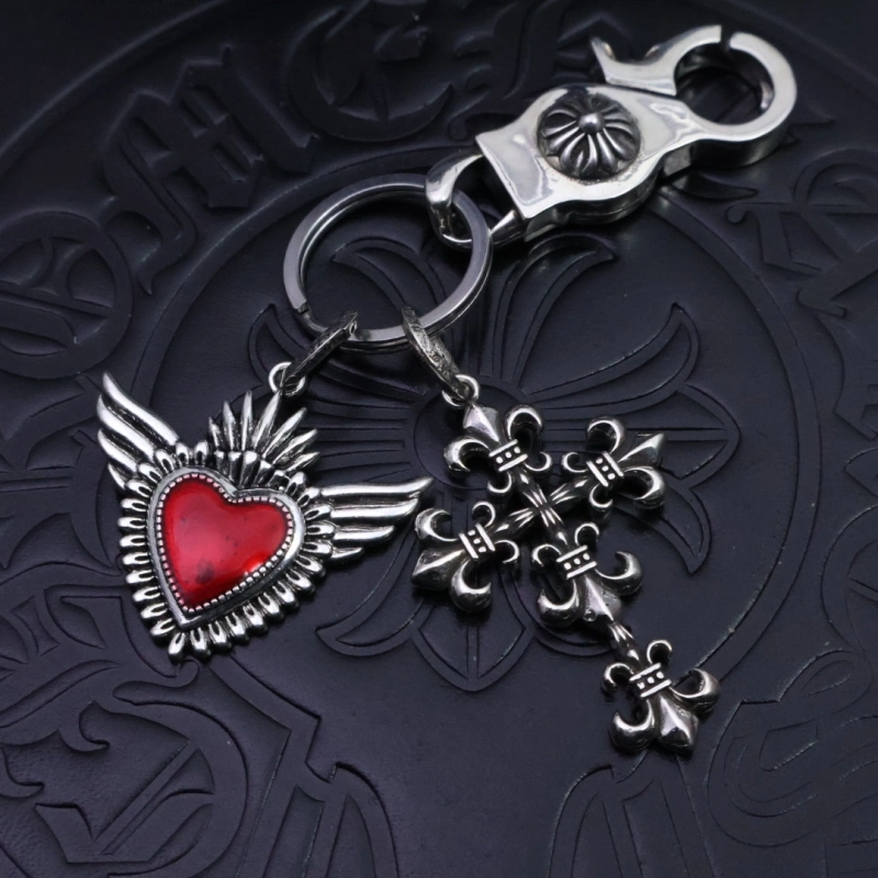 High fidelity Chrome Hearts Keychains