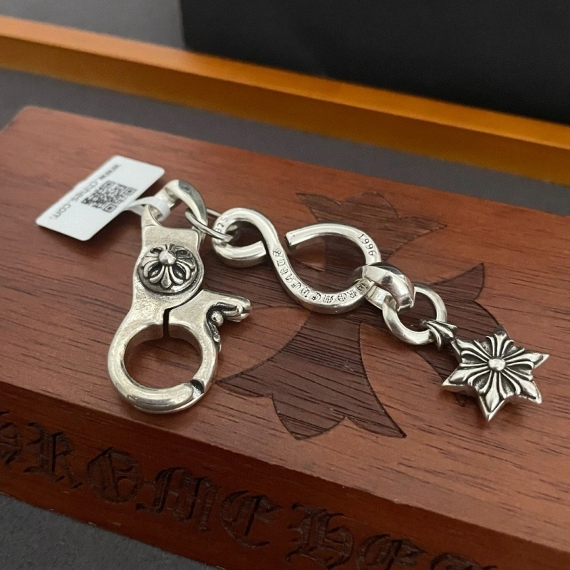 Indistinguishable Chrome Hearts Keychains