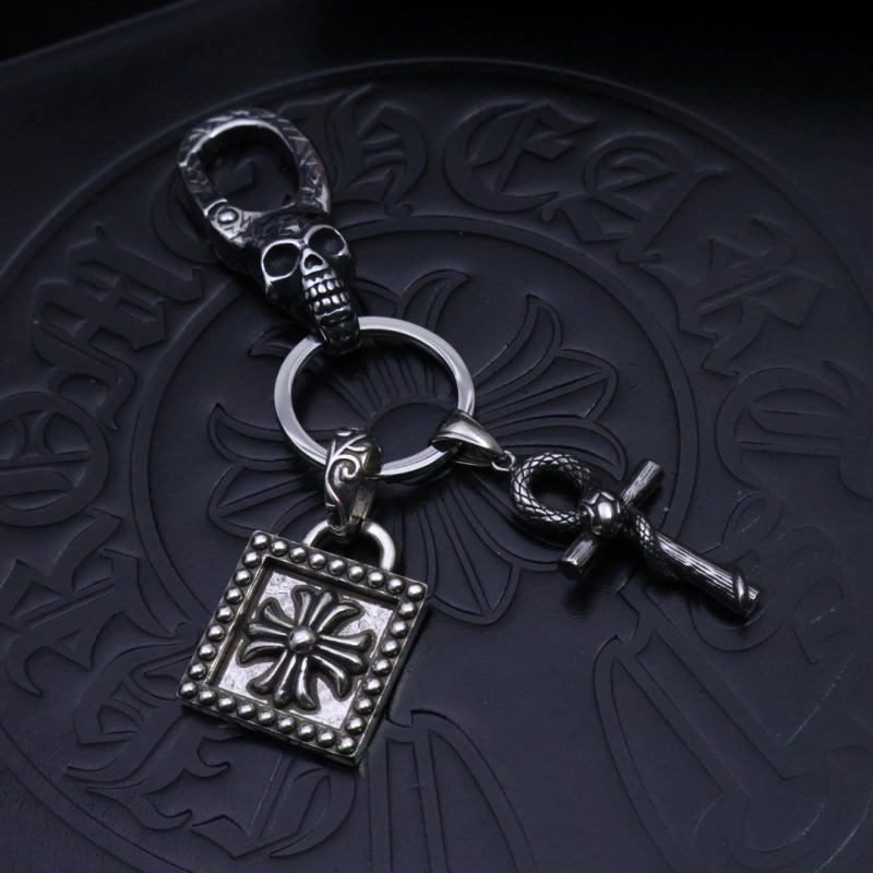 Brand-authenticated Chrome Hearts Keychains