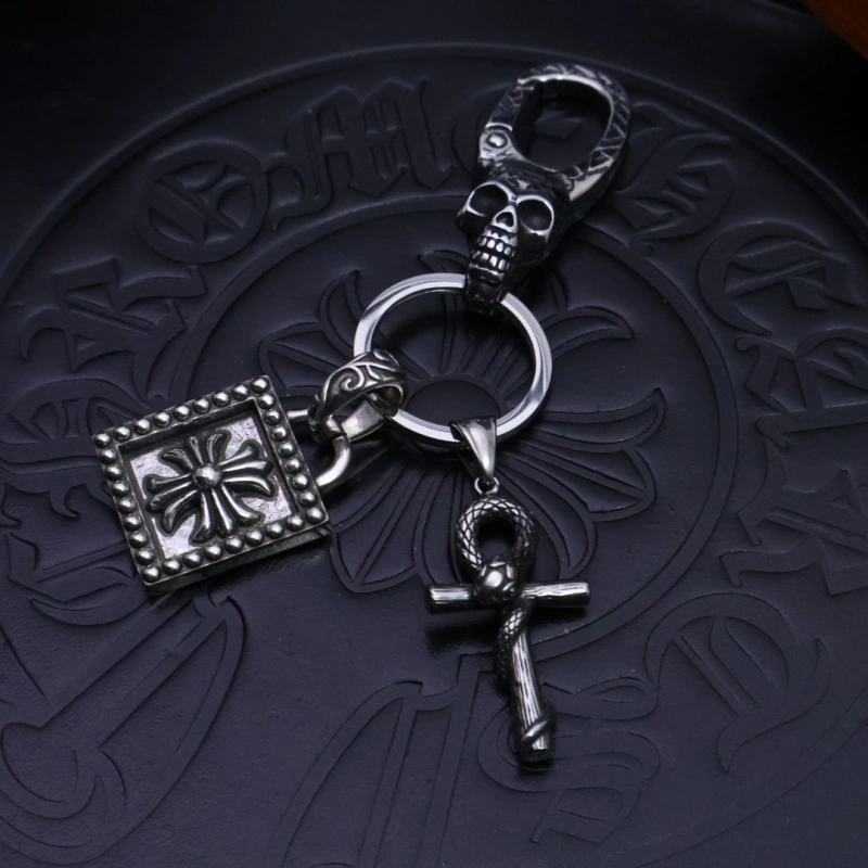 Brand-authenticated Chrome Hearts Keychains