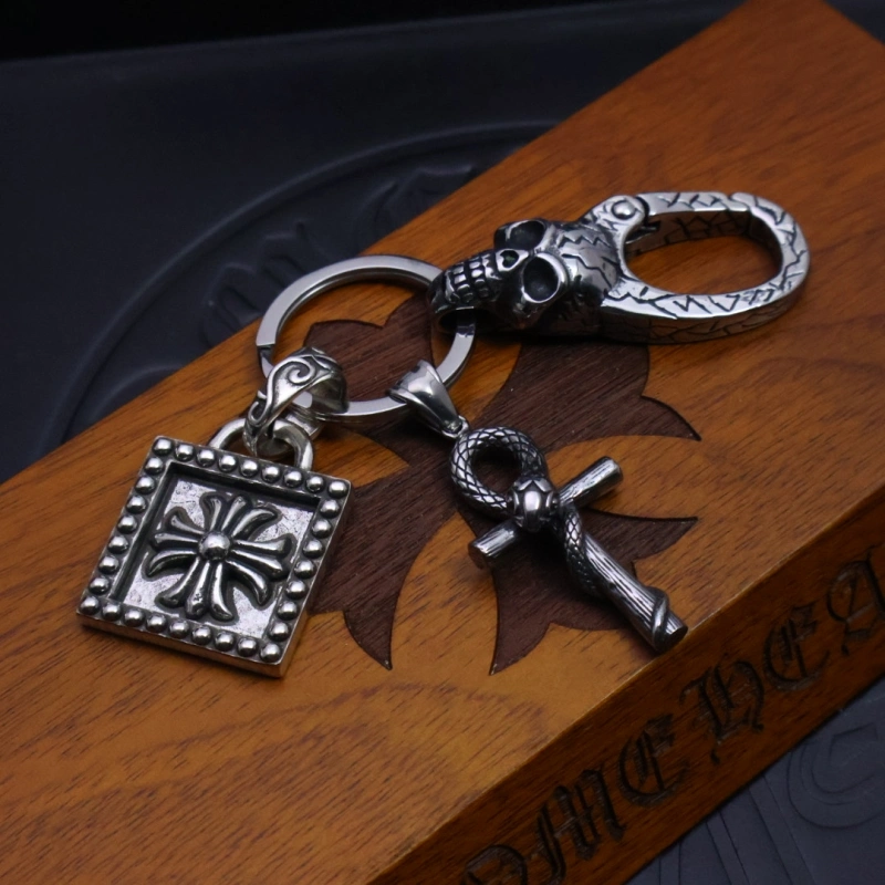 Brand-authenticated Chrome Hearts Keychains