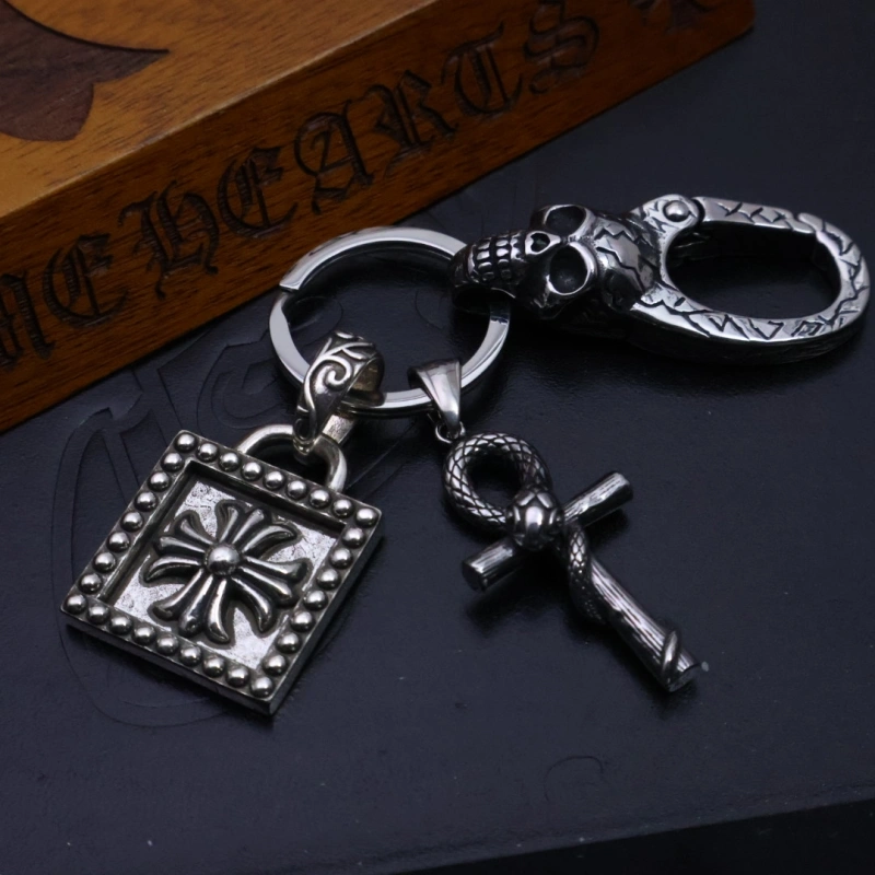 Brand-authenticated Chrome Hearts Keychains
