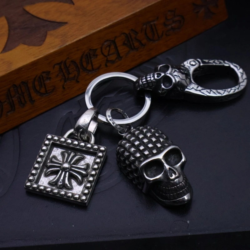 Brand-authenticated Chrome Hearts Keychains