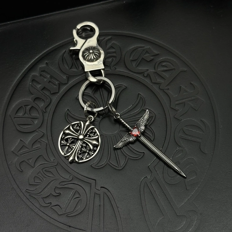 Brand-authenticated Chrome Hearts Keychains