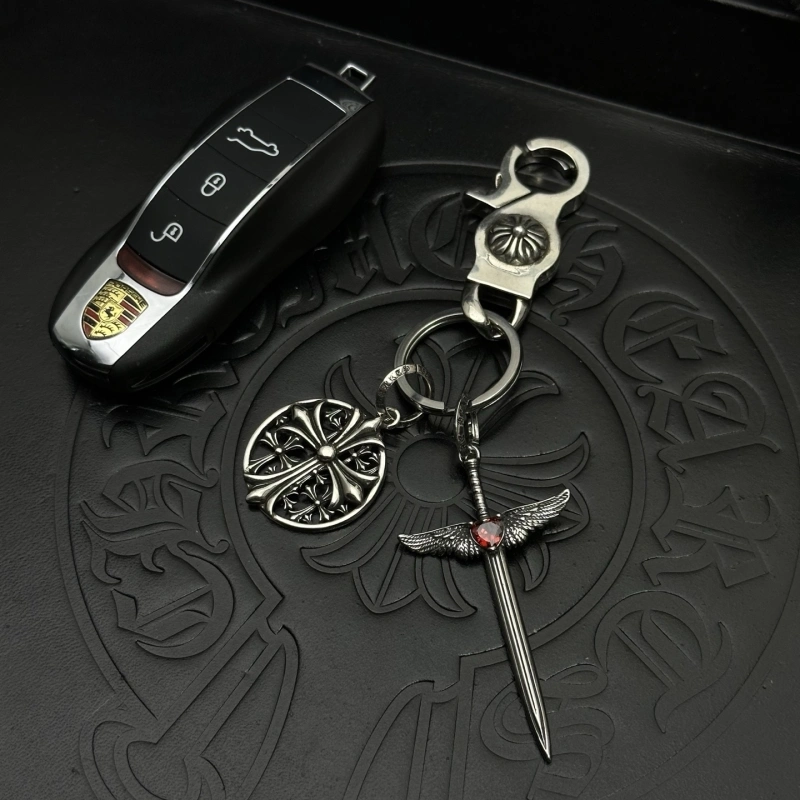 Brand-authenticated Chrome Hearts Keychains