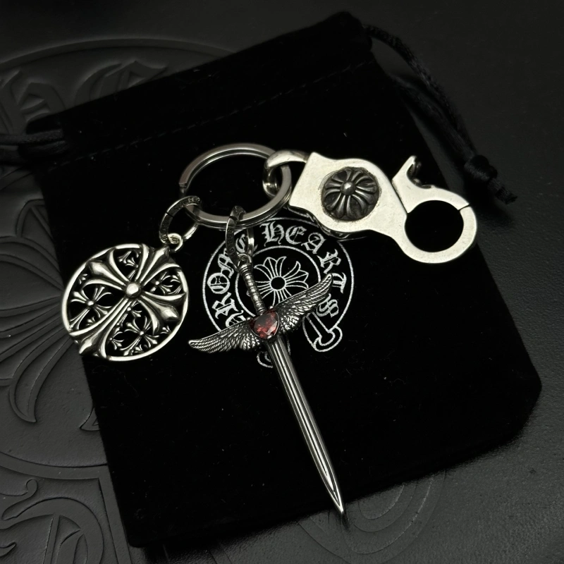 Brand-authenticated Chrome Hearts Keychains