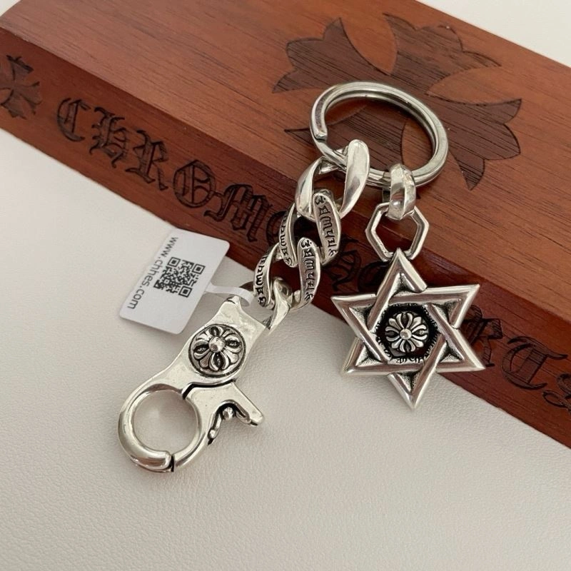Mirror quality Chrome Hearts Keychains