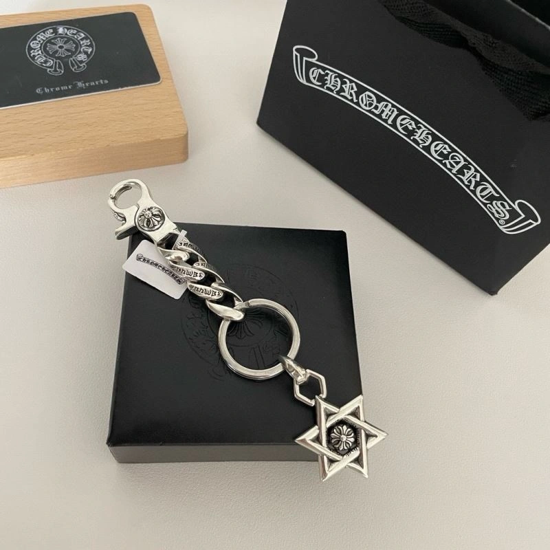 Mirror quality Chrome Hearts Keychains