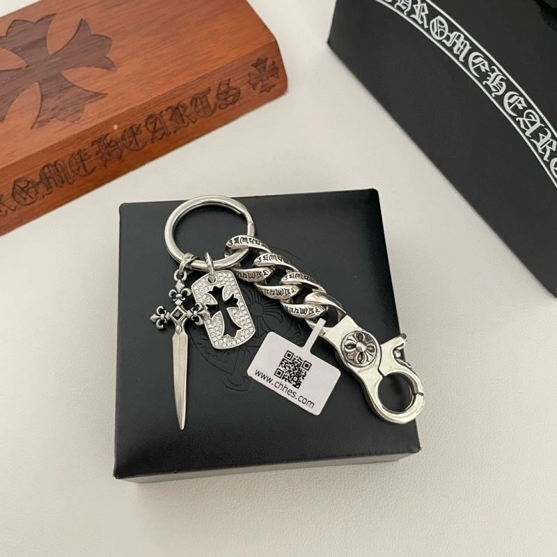 Brand-authenticated Chrome Hearts Keychains