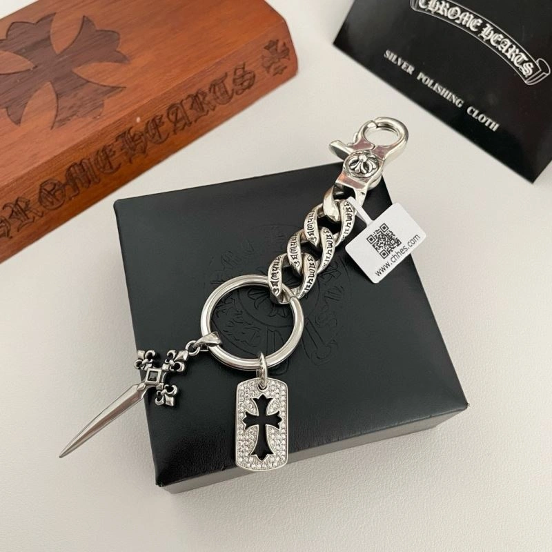 Brand-authenticated Chrome Hearts Keychains