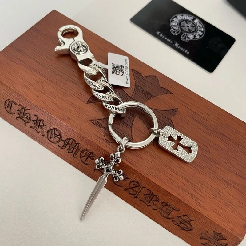 Brand-authenticated Chrome Hearts Keychains