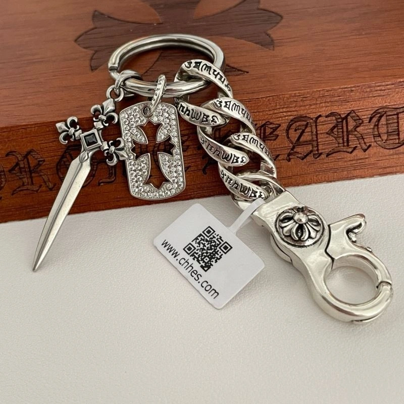 Brand-authenticated Chrome Hearts Keychains