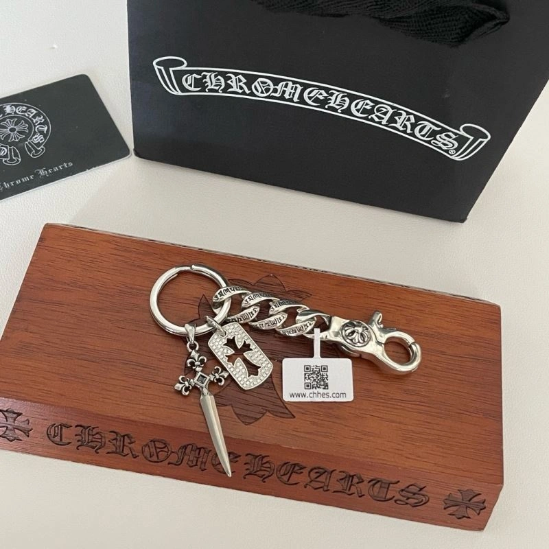 Brand-authenticated Chrome Hearts Keychains