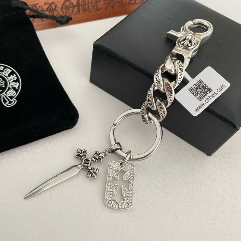 Brand-authenticated Chrome Hearts Keychains