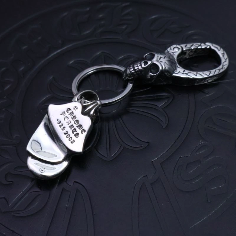 Brand-authenticated Chrome Hearts Keychains