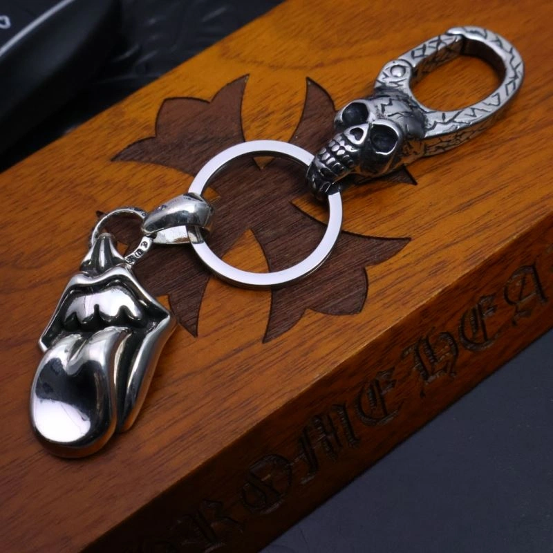 Brand-authenticated Chrome Hearts Keychains