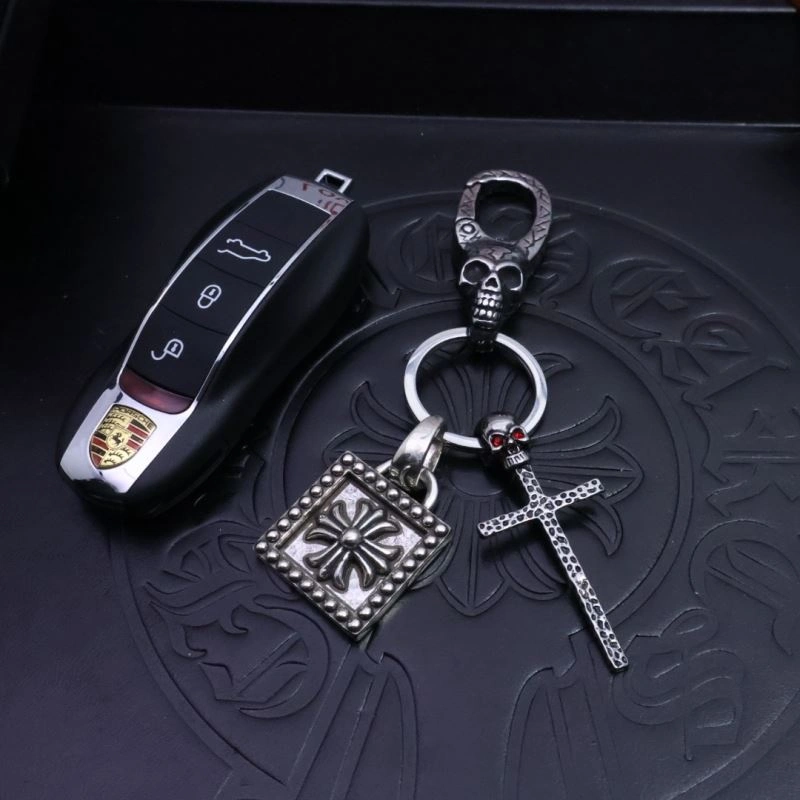 Indistinguishable Chrome Hearts Keychains