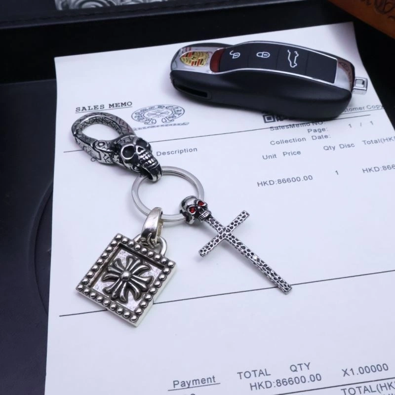 Indistinguishable Chrome Hearts Keychains