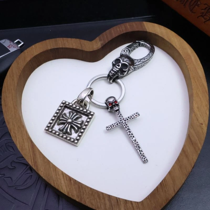 Indistinguishable Chrome Hearts Keychains